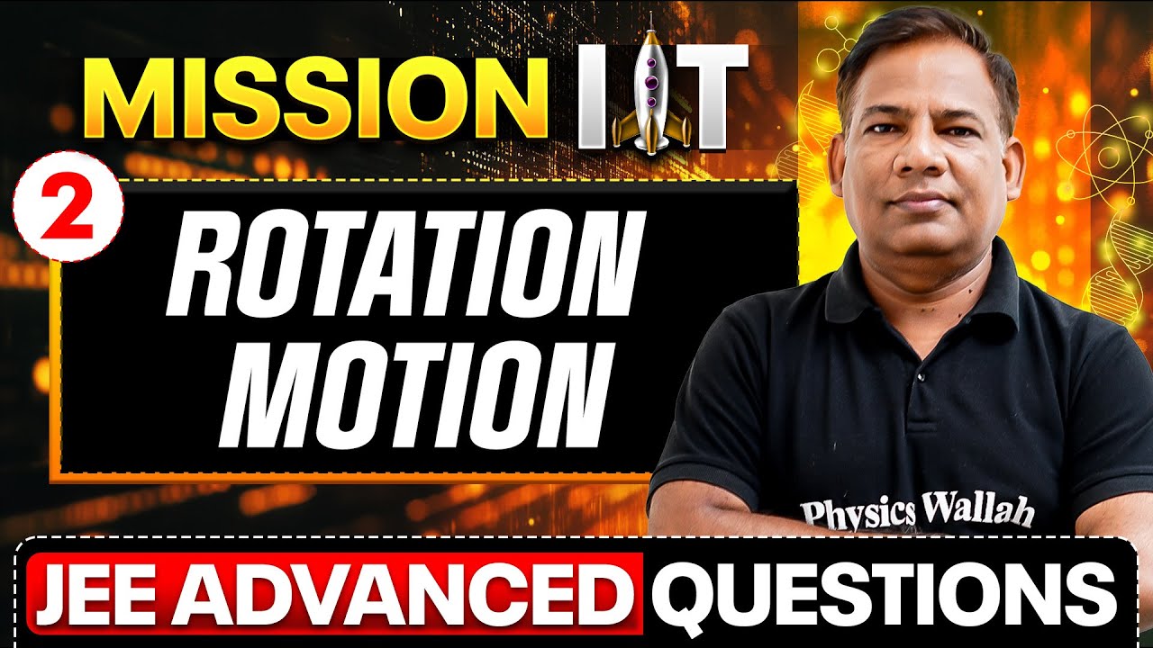 Rotation motion (2)- Important Questions for JEE Advanced 2025 ...