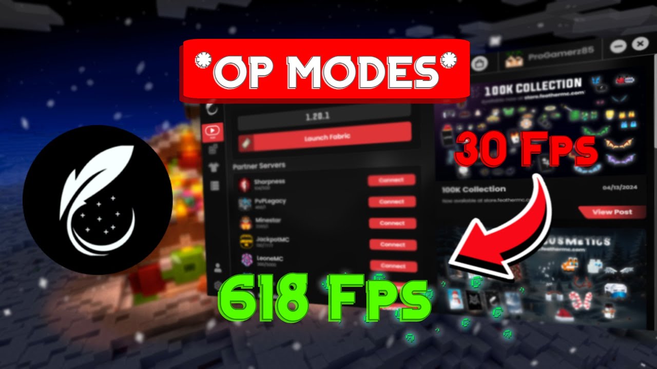 How to Boost FPS in Feather Client in Minecraft 1.20.1 | In Hindi ...