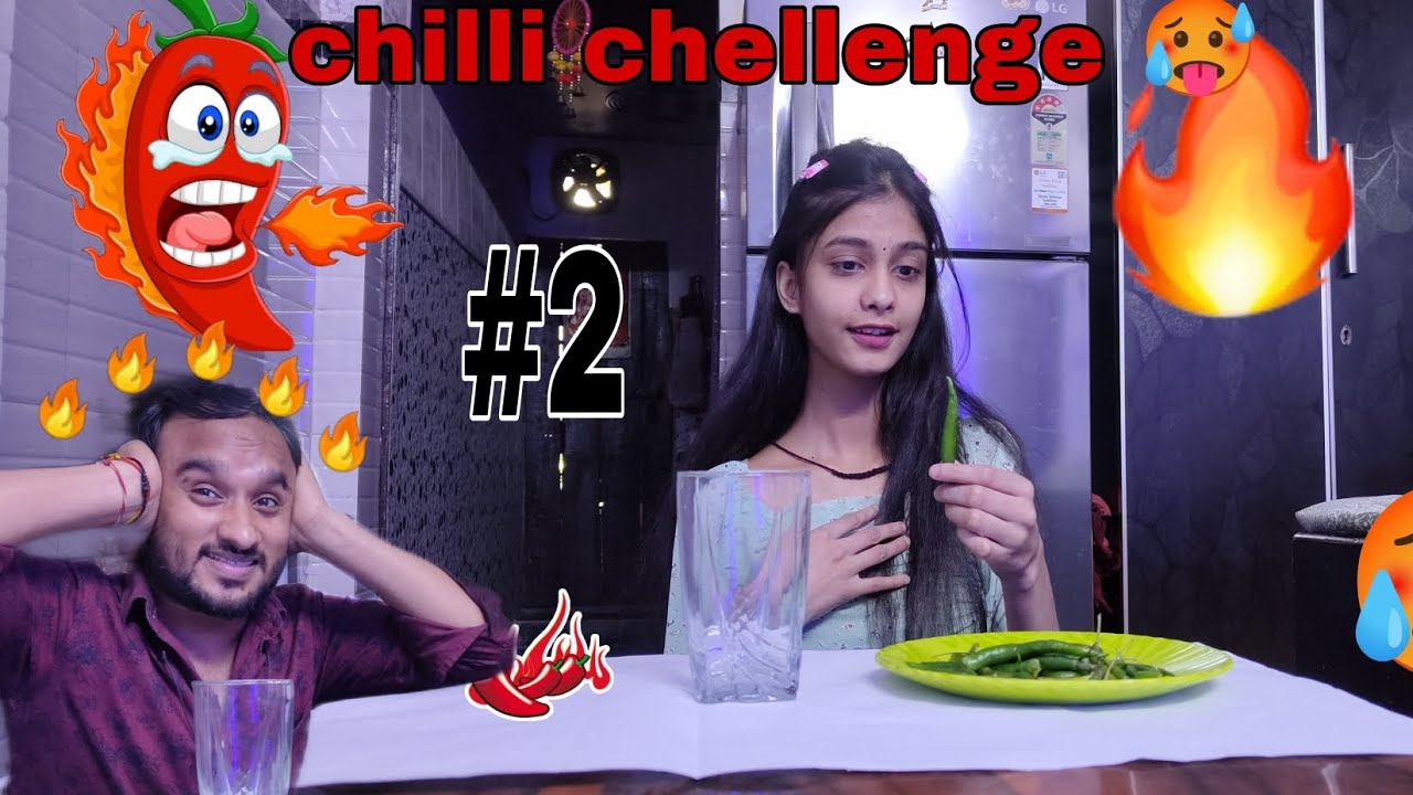 chilli chellenge 🥵🔥#chilli #chellenge - YouTube