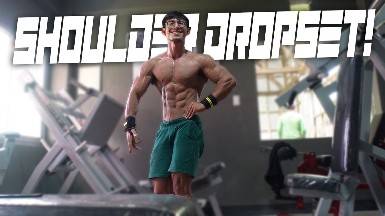 DROPSET WORKOUTS FOR SHOULDER! | ROAD TO BIGGER DELTS | 3 WEEKS OUT ...