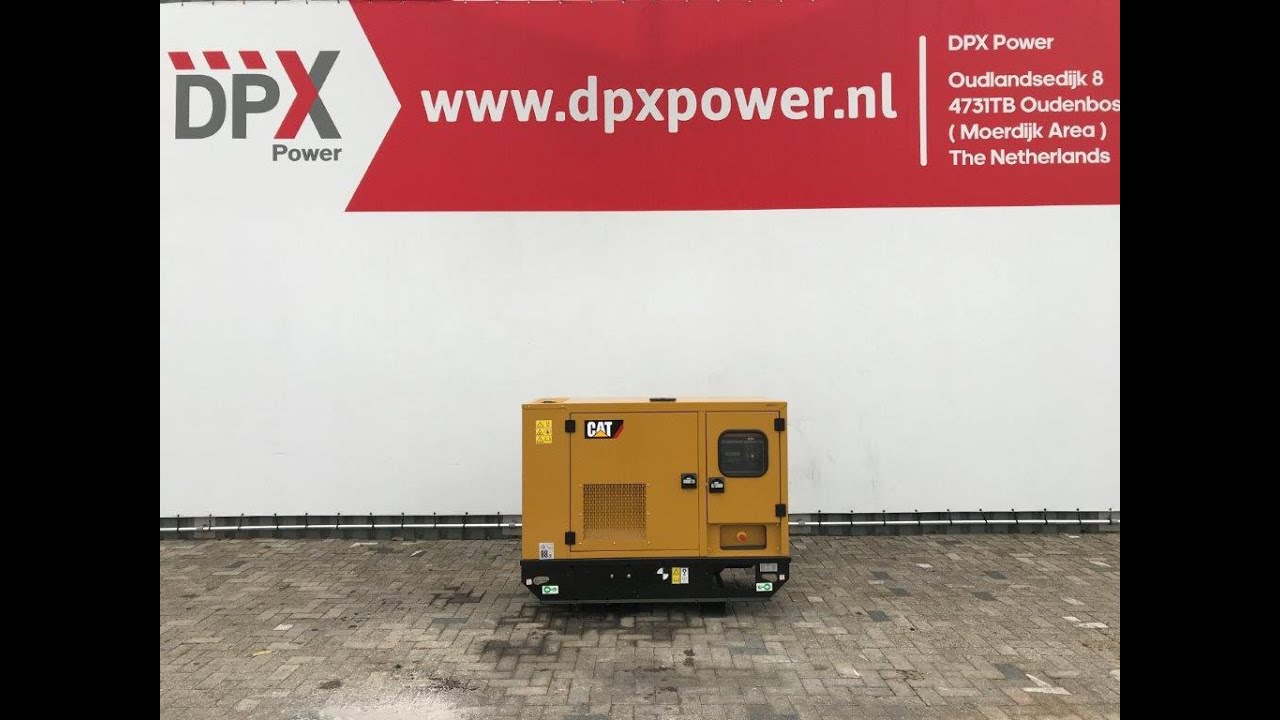 DPX Power: Caterpillar DE13.5E3 - 13,5 kVA - Generator set - DPX-18001 ...