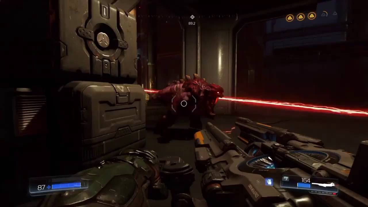 Doom 2016 - Double barrel shotgun to the face! - YouTube
