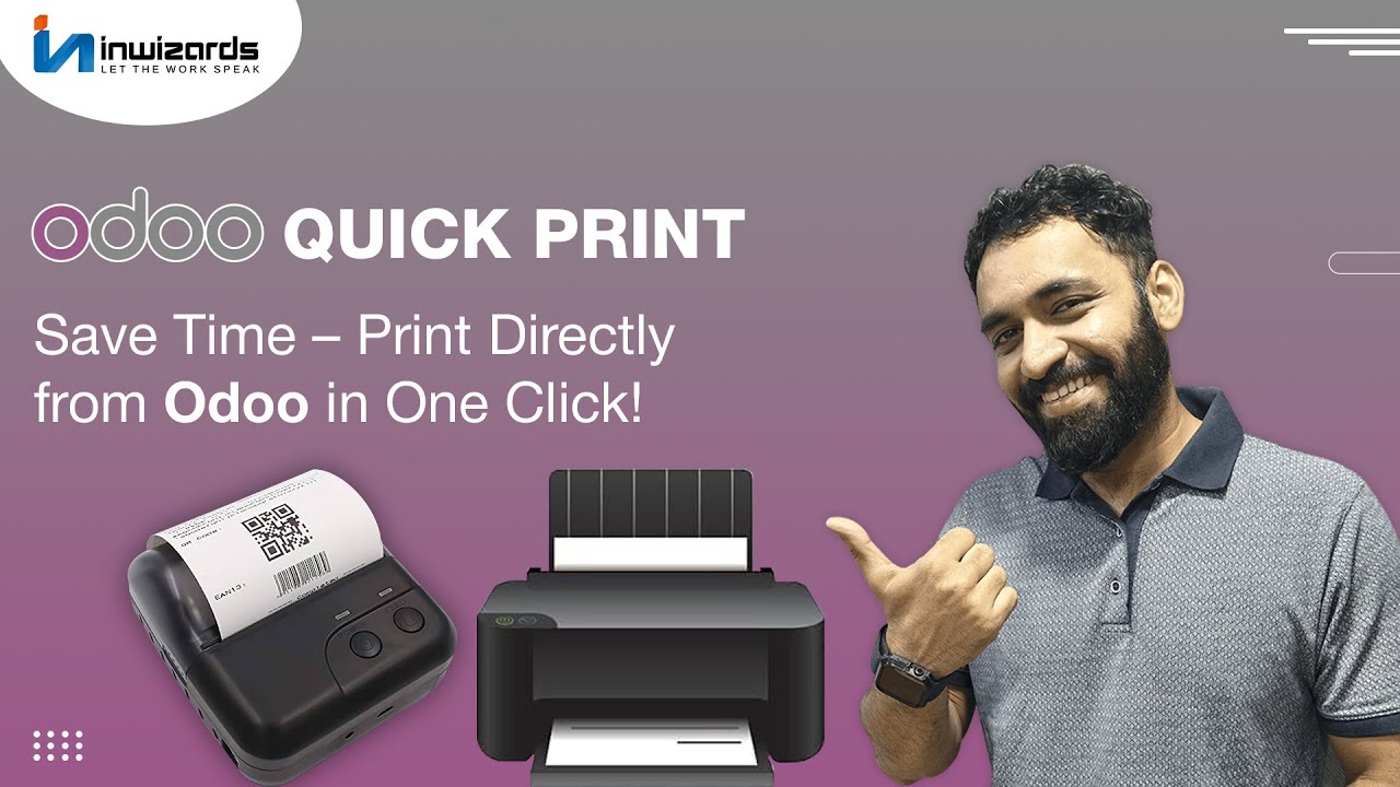Odoo Quick Print | Direct Print Without IoT Box | One-Click Printing ...