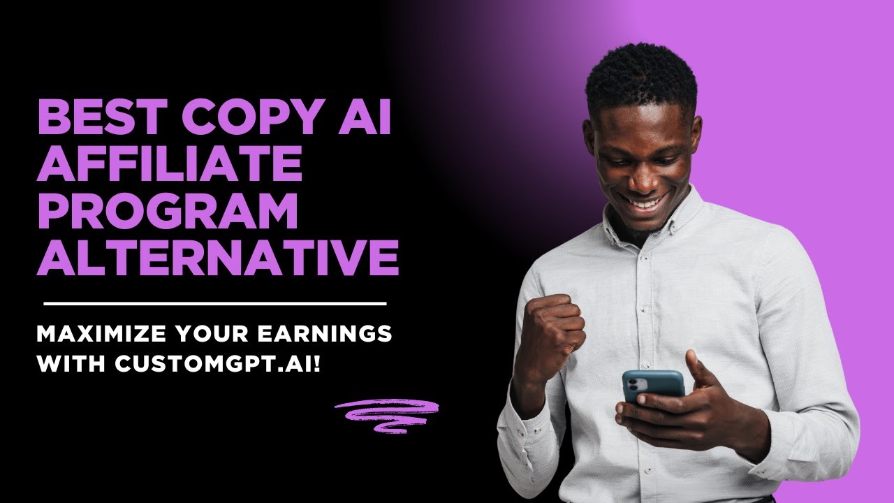 Best Copy AI Affiliate Program Alternative | Maximize Your Earnings with CustomGPT.ai! - YouTube
