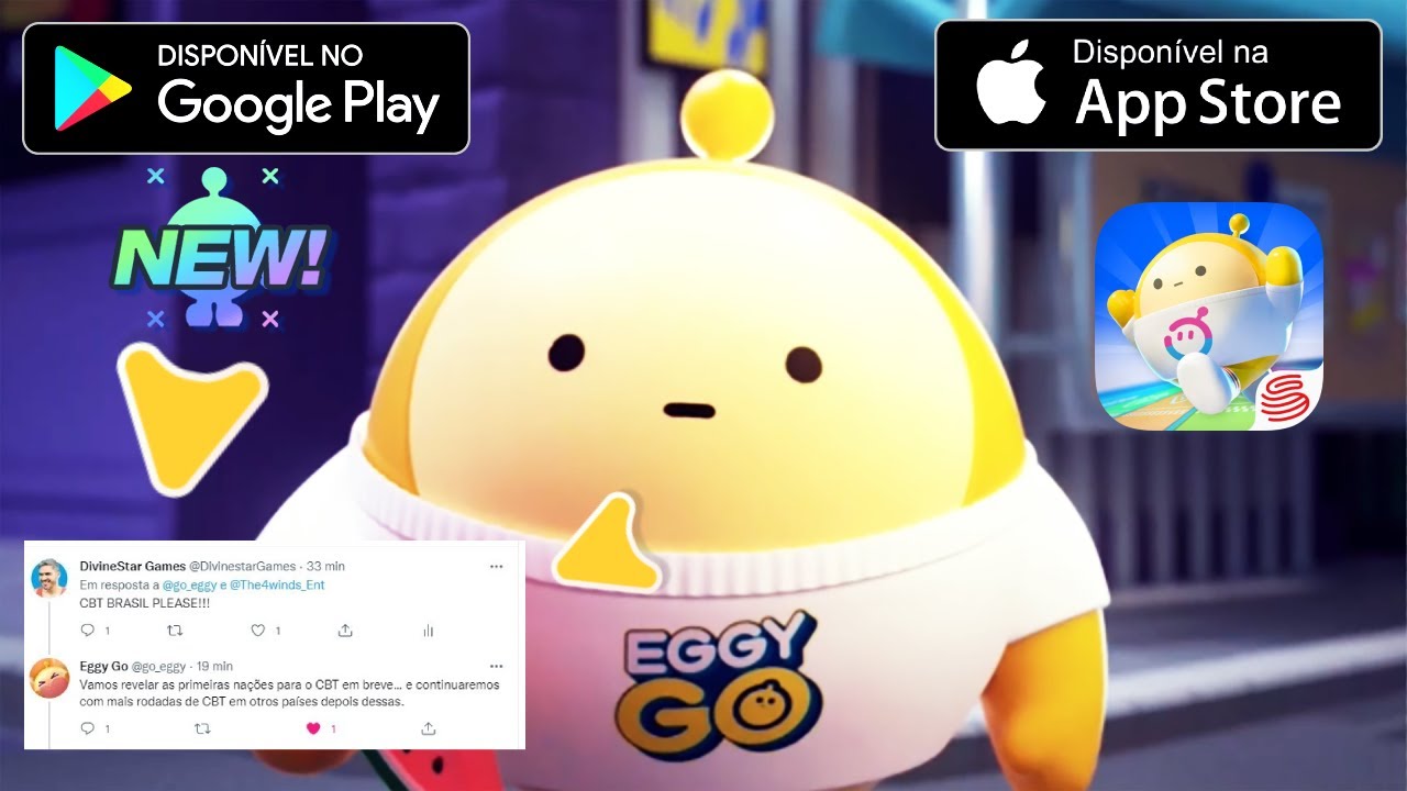 URGENTE!! EGGY GO VAI LANÇAR NO BRASIL MÊS QUE VEM NA PLAY STORE NOVA ...