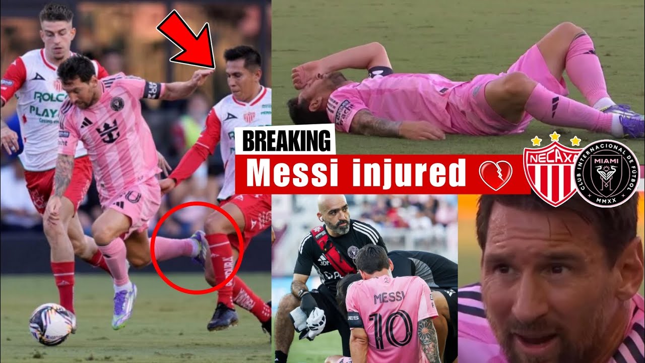 ⚠️🚨BREAKING: Leo Messi has been subbed off with an injury after 10 mins ...