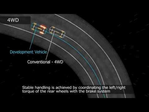 New Dynamic Torque Vectoring AWD and E Four 4WD Systems - YouTube