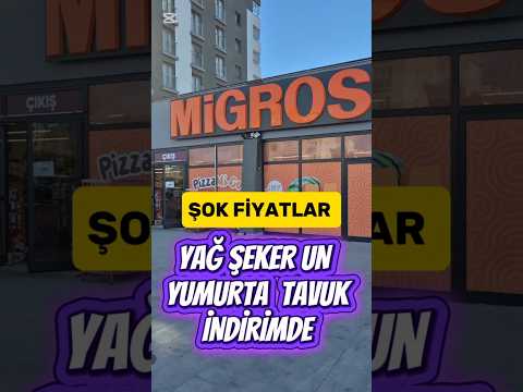 ⚠️DEV İNDİRİMLER BAŞLADI KAÇIRMA‼️ #marketindirimleri #indirim #migros #reklam değil