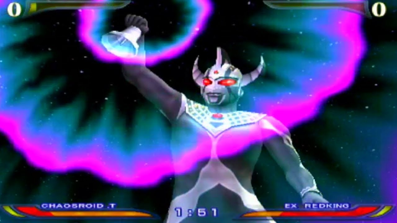 CHAOSROID T VS EX-REDKING VERSUS MODE, ULTRAMAN FIGHTING EVOLUTION ...