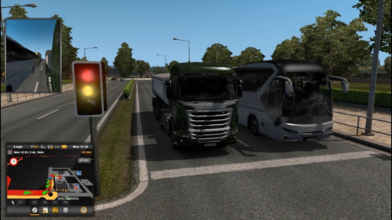 ETS 2 [ Euro Truck Simulator 2 ] Transport a Wood Bark Birmingham to ...