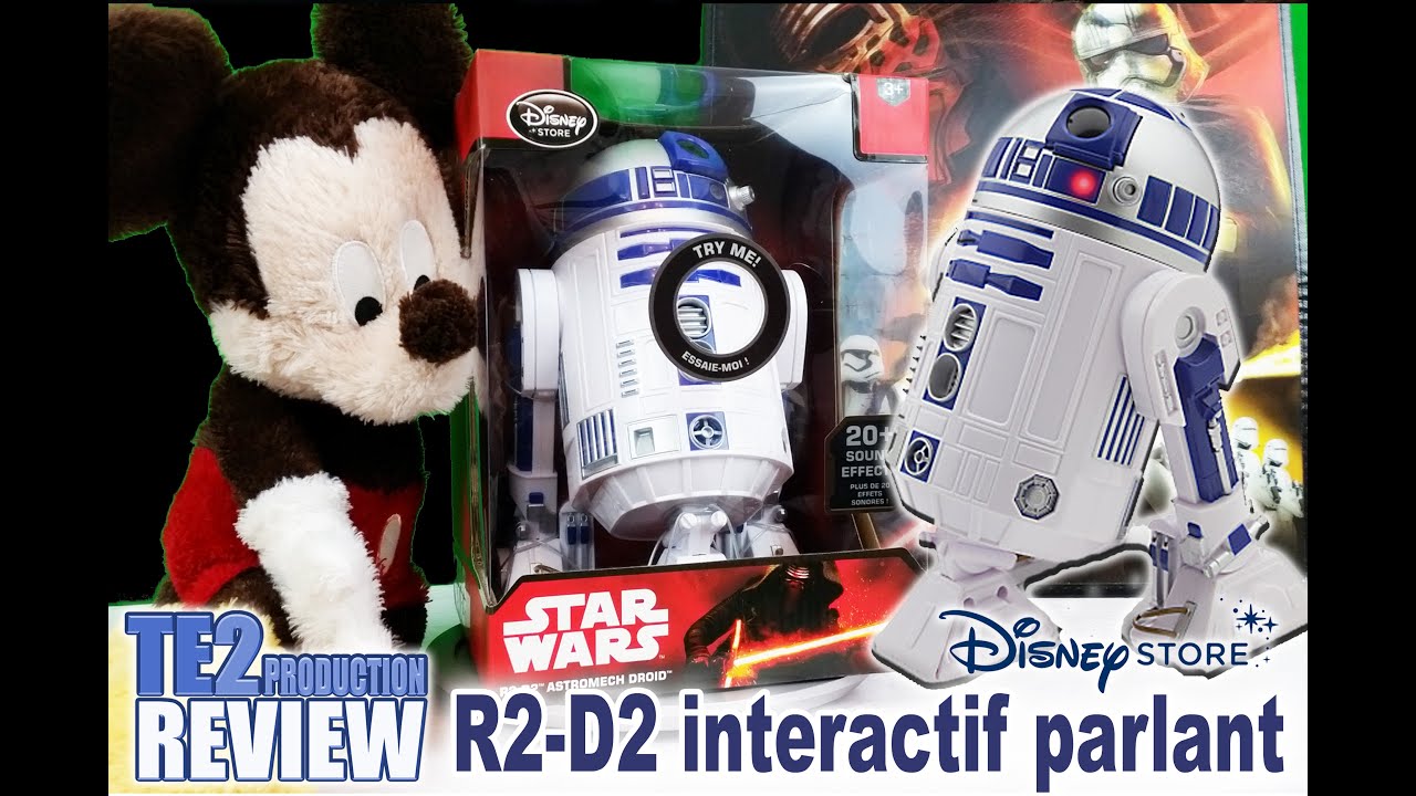 Review Disney Store R2-D2 Droid Talking Figure Star Wars : The Force ...