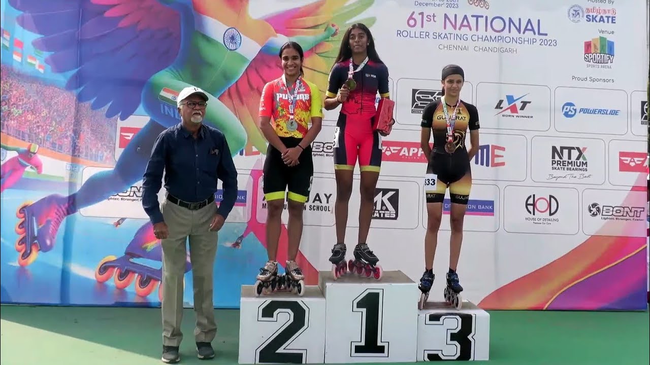 Inline One lap Road Race finals Above 17 Girls: #RSFI Nationals 2023 ...