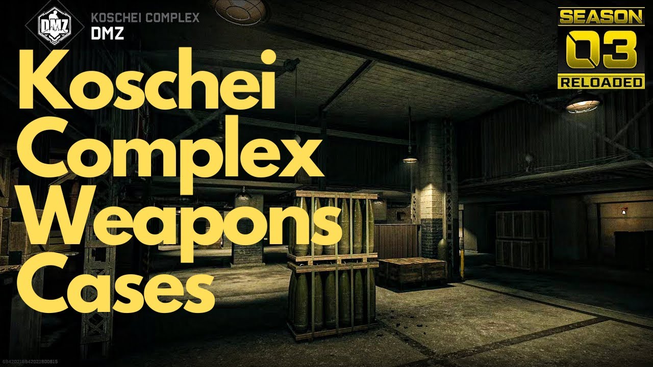 2 Koschei Complex Weapons Cases/ Redacted Tier 4 & 5 Missions - YouTube