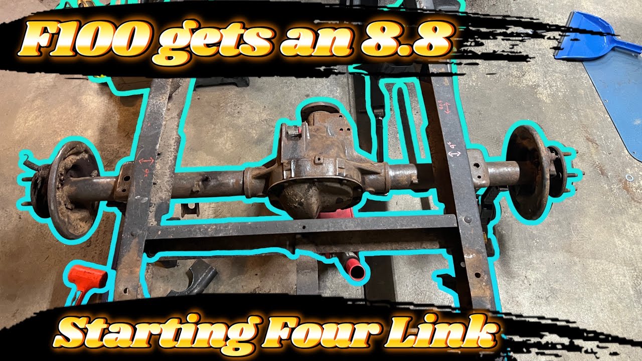 F100 gets an 8.8 - Starting on triangulated four link - YouTube