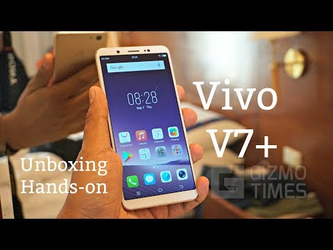 Vivo V7+ Unboxing, Hands on, Camera Features [Vivo V7 Plus]