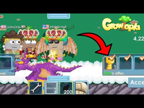 Pro World Middleman ft. Nubidubi's account (He gave acc to Chanas) | Growtopia