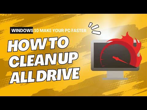 How To Clean Up All Drive automatically Windows 10 Make Your Pc Faster ...