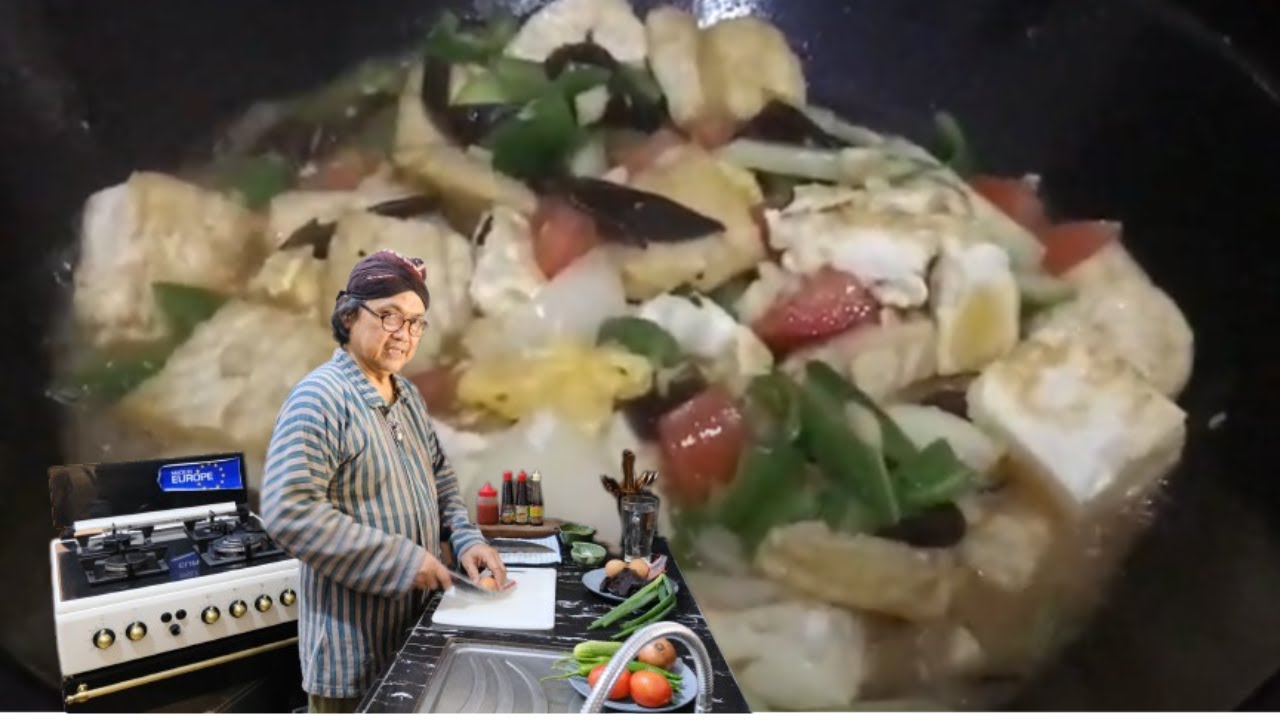 Masakan Spesial "tahu cinta" dari Pak Blangkon untuk Istri dan anak ...
