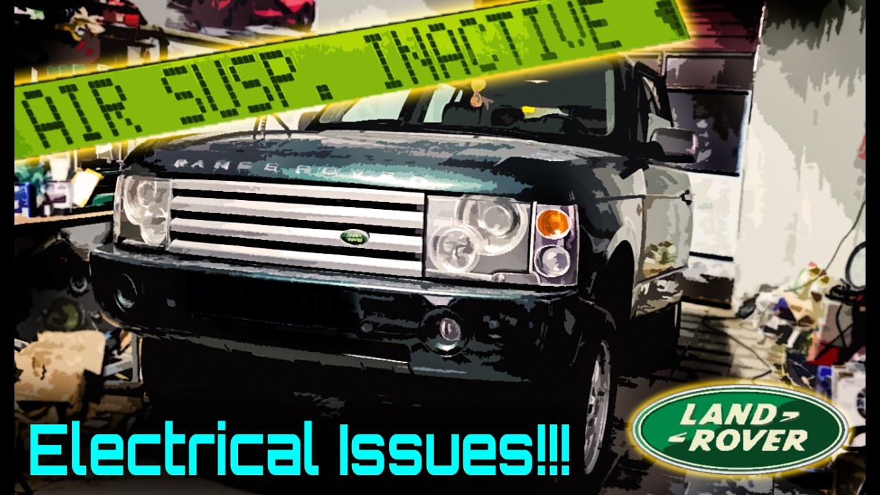 Understanding Range Rover L322 Suspension Inactive Fault!!! - YouTube