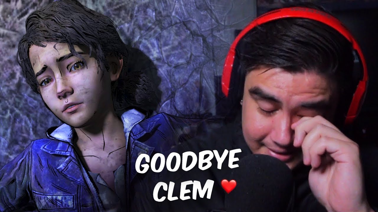 GROWN MAN TEARS FOR THIS FINAL EPISODE..GOODBYE CLEM | Walking Dead S4 ...