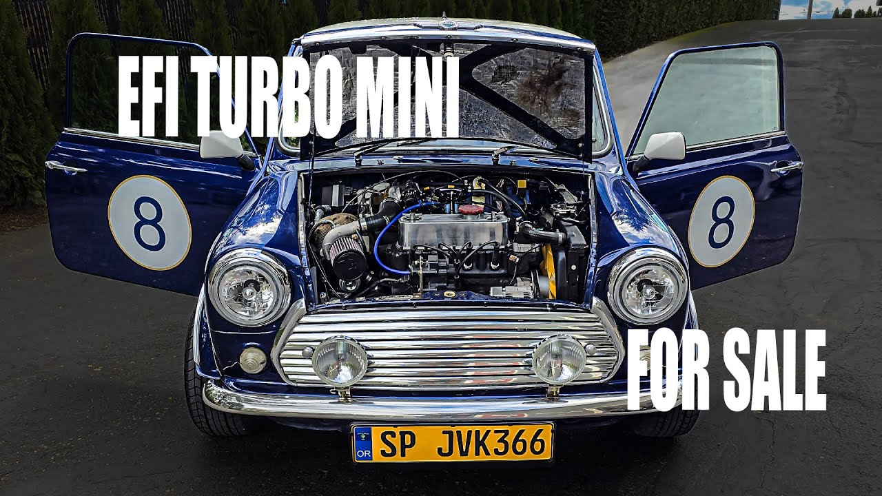 SOLD! SOLD! FOR SALE $33K TURBO! Fuel Injection EFI Classic Mini Cooper ...