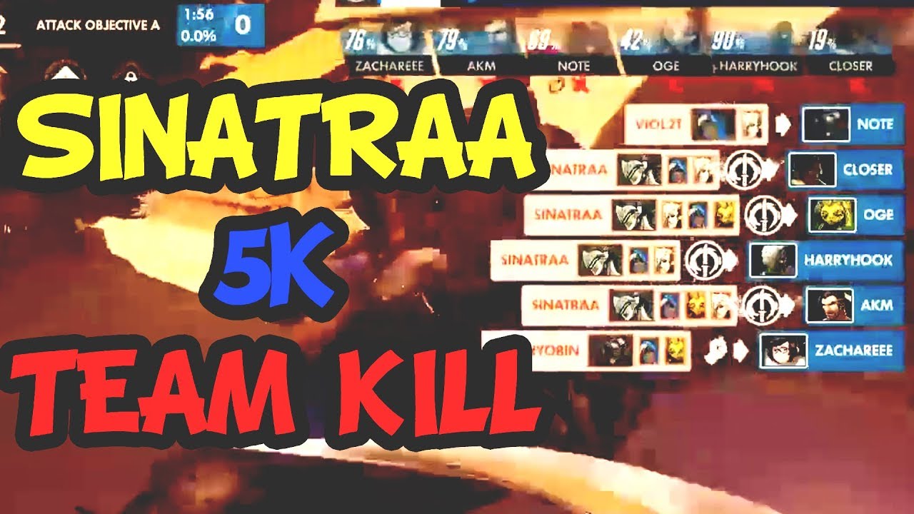 Overwatch - Sinatraa 5K into TEAM KILL Ep. 31 - YouTube