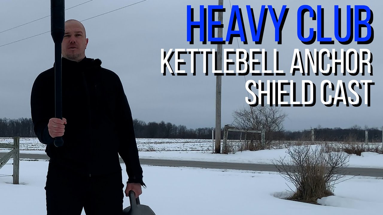 Heavy Club single arm shield cast with Kettlebell Anchor to maximize ...