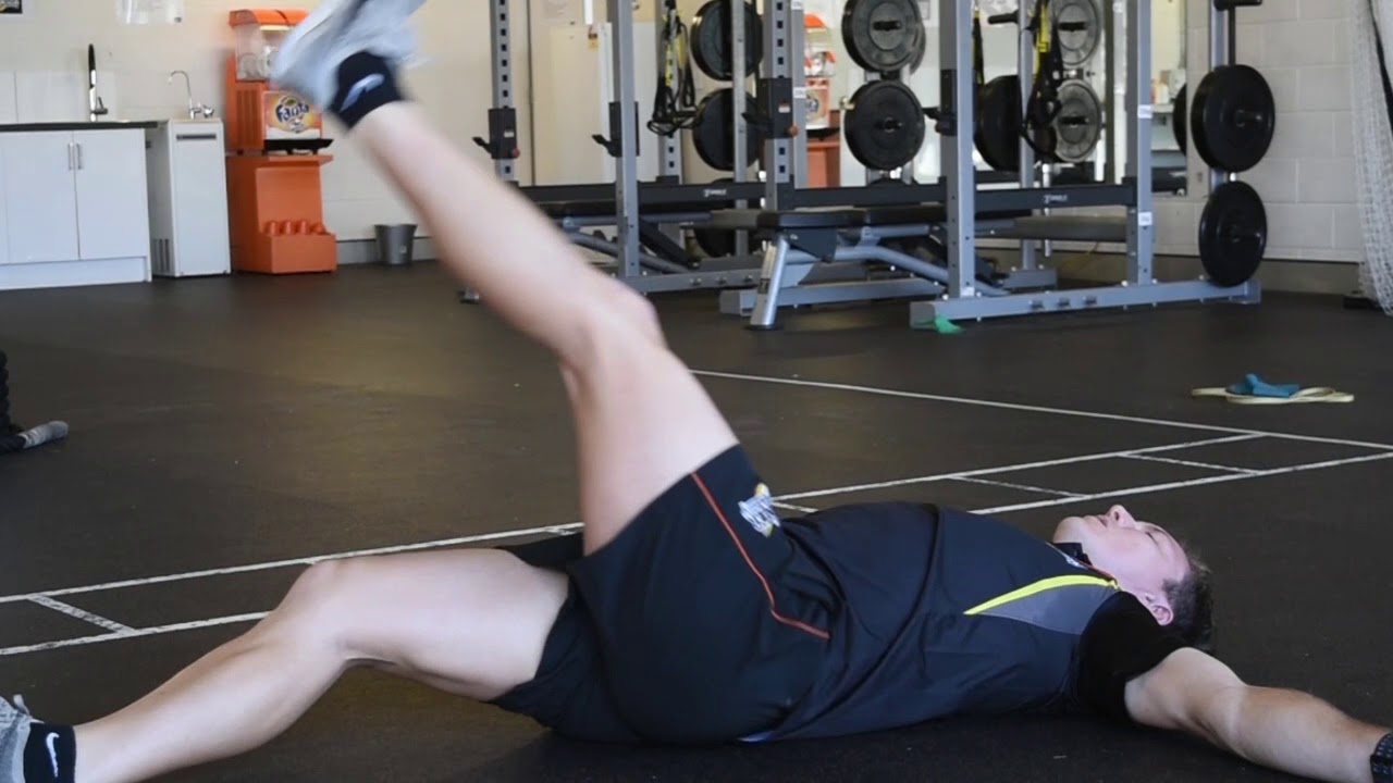 PTT - Lying straight leg crucifix - YouTube