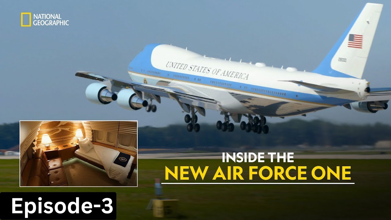 Air Force One Rebuilt | The New Air Force One: Flying Fortress | हिंदी ...