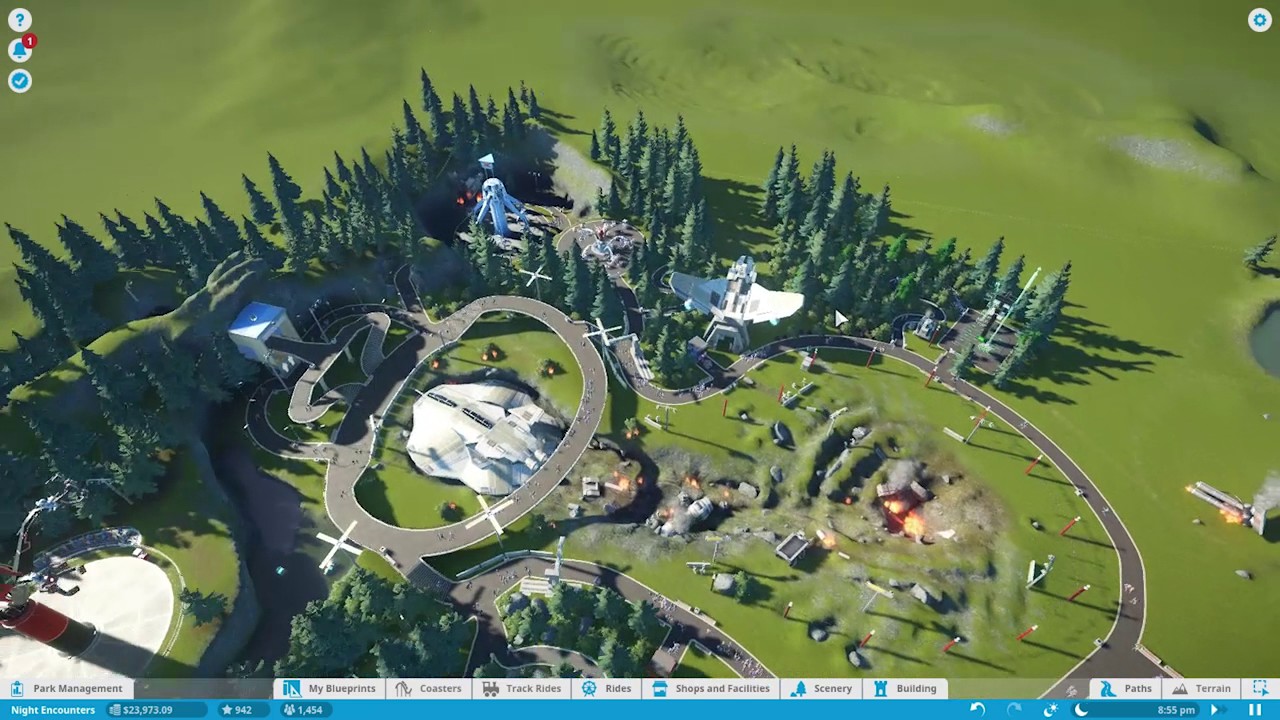 Planet Coaster - Career Mode - Night Encounters Pt.3 - YouTube