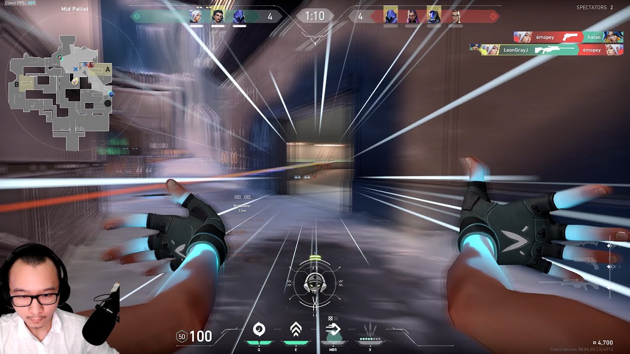 Mid Air 360 Kill under Intense Pressure 🎯Valorant - Highlight - YouTube