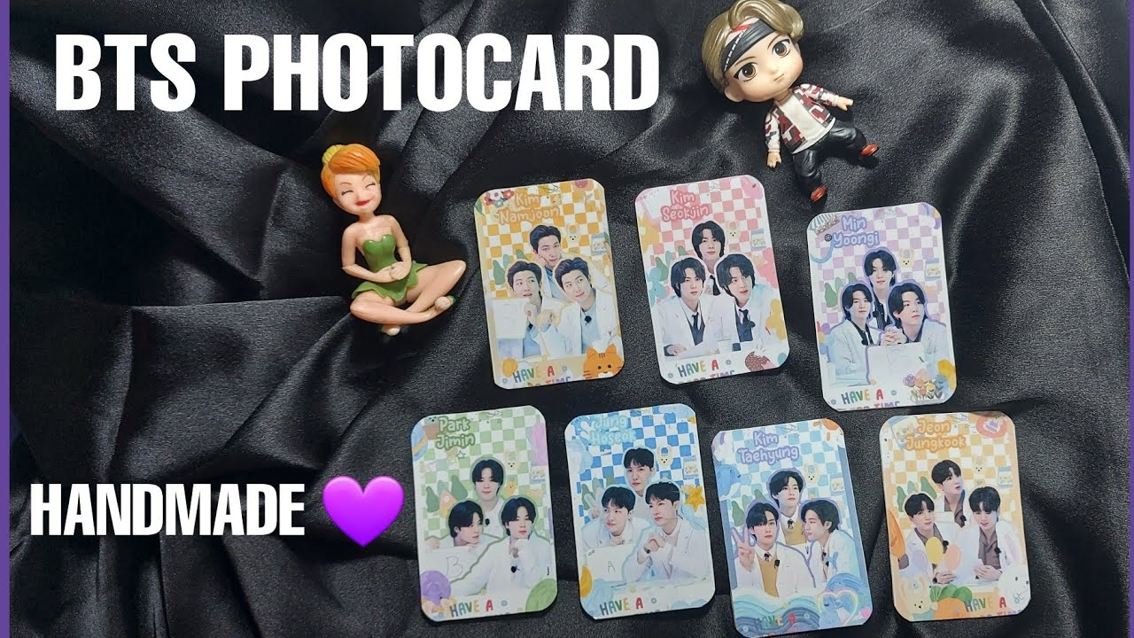 How To Make Kpop Photocard: The Easiest Way & The Best Way , Bts ...