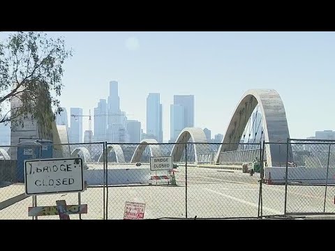 Previewing LA's $588M Sixth Street Viaduct bridge