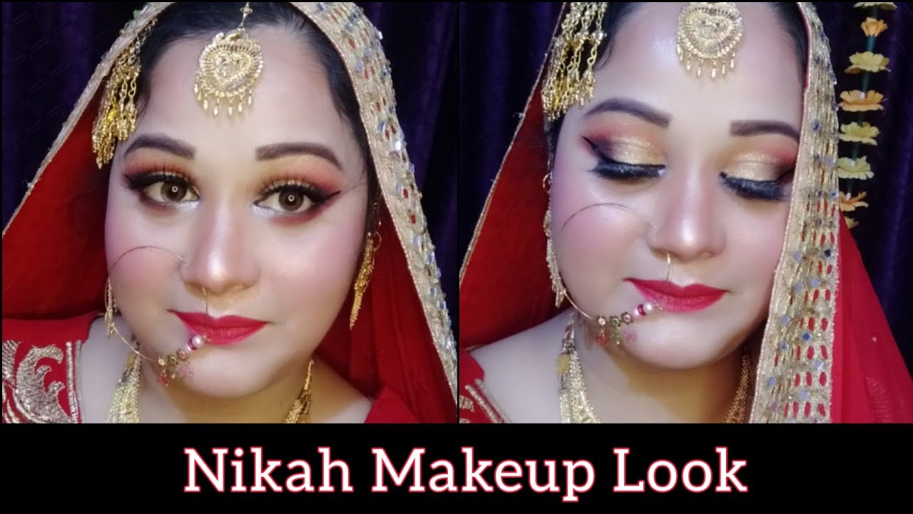 Nikah Bridal Makeup Look | Makeup with Ruby - YouTube