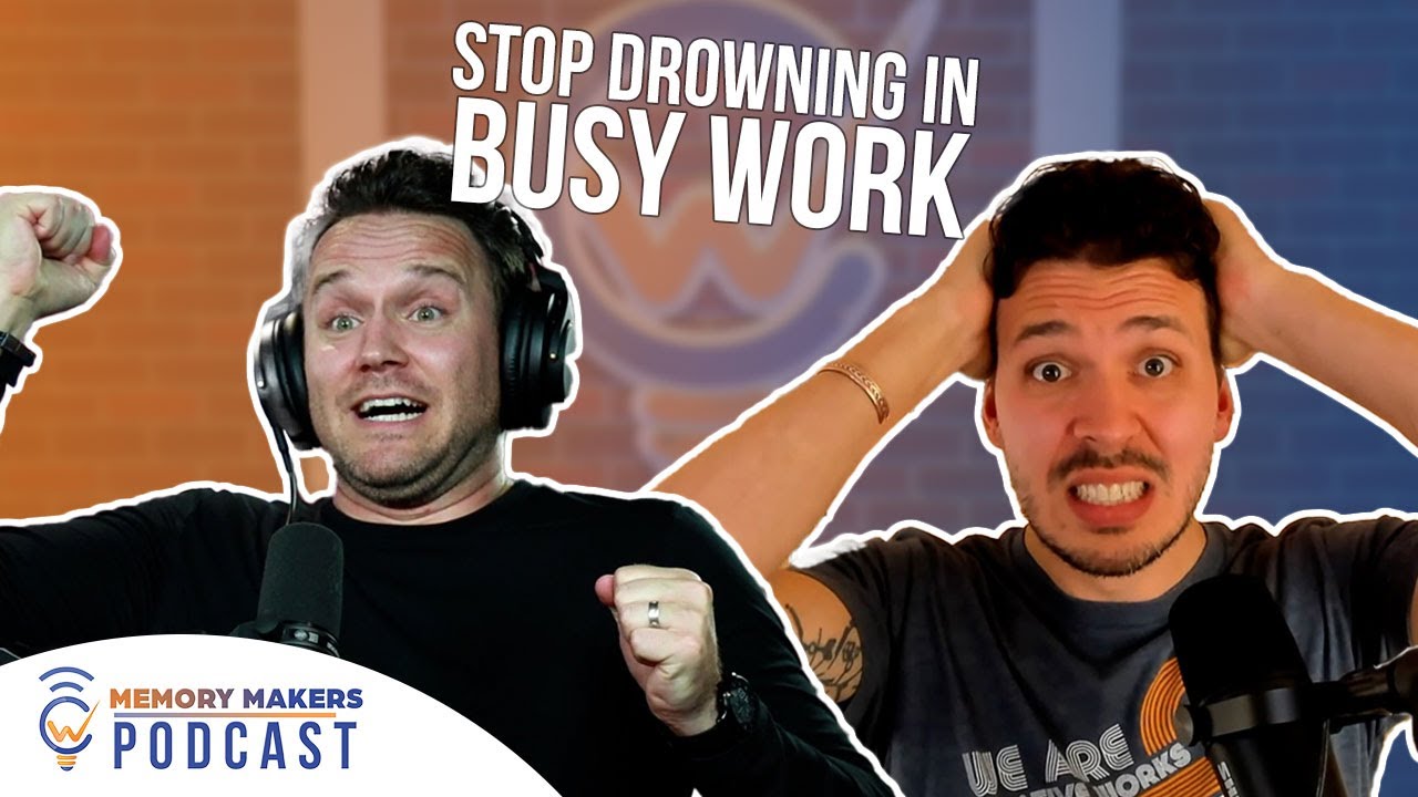 How to Be More Productive (And Less Busy) | Memory Makers Podcast - YouTube