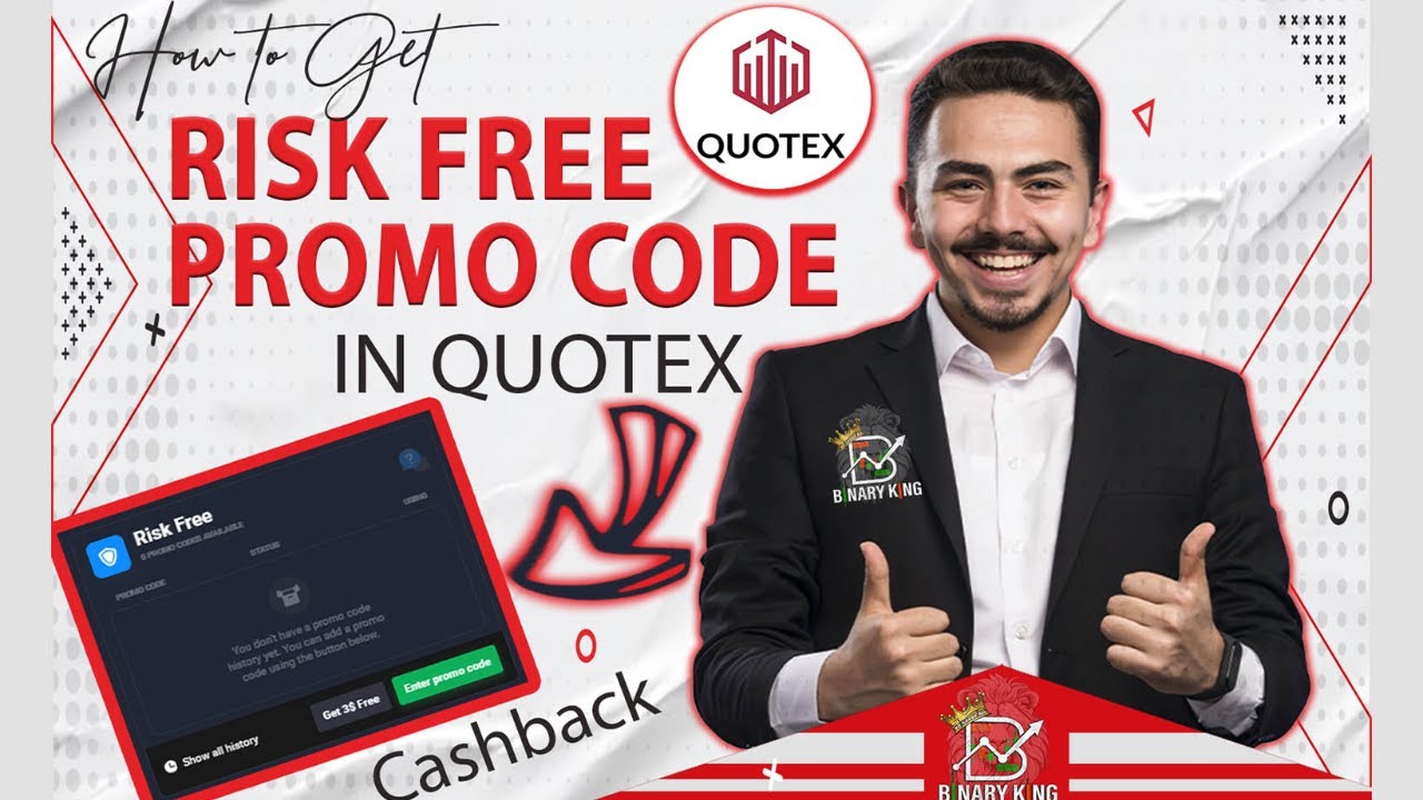 How to get RISK FREE PROMO CODE | Cashback | Quotex Promo Code - YouTube