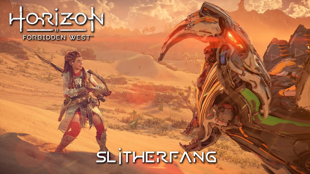 Slitherfang - Horizon Forbidden West PS5 Coouge Gameplay - YouTube