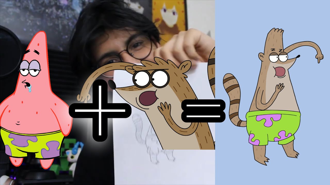MIXING CARTOON CHARACTERS - YouTube