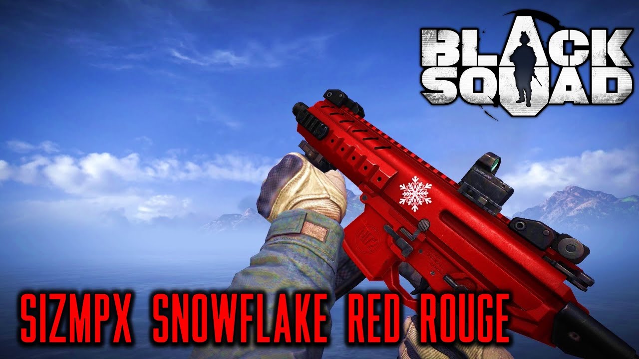 Black Squad SIZMPX SNOWFLAKE RED ROUGE TDM Gameplay # 137 - YouTube