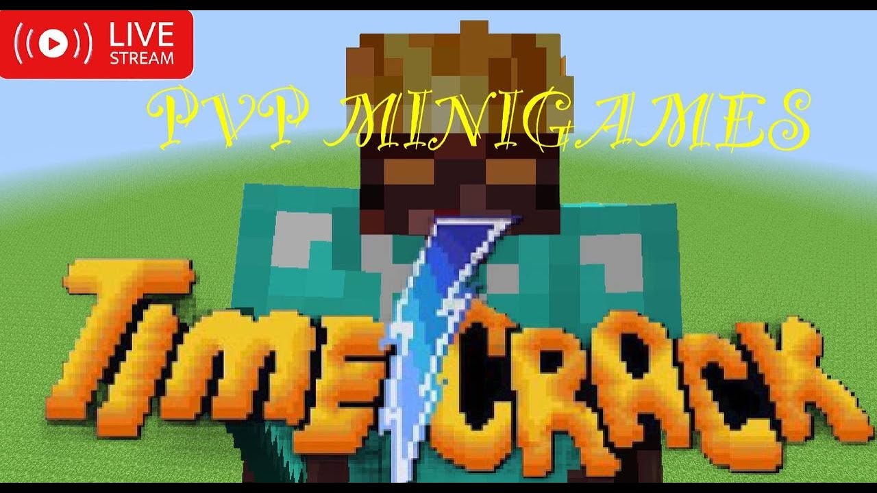 Minecraft Bedrock Timecrack minigames live - YouTube