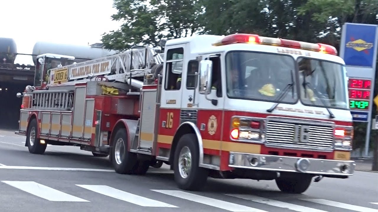 PFD Ladder 16 Responding - YouTube