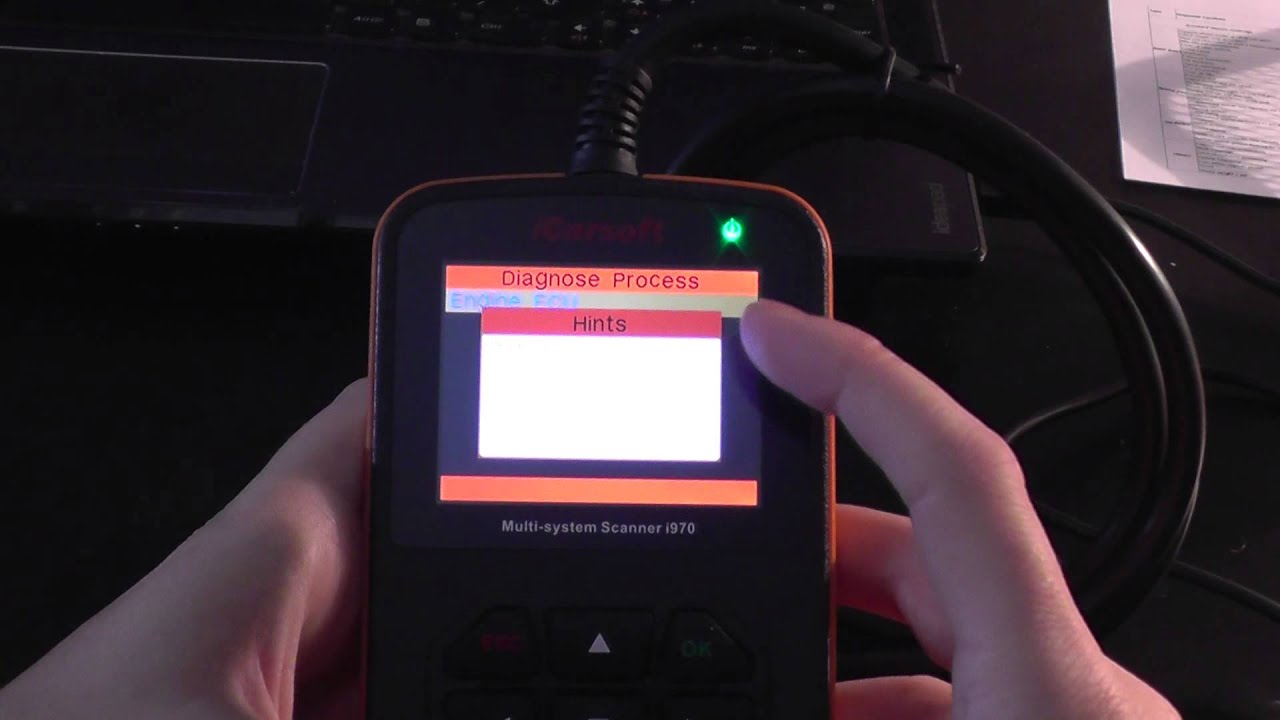 Peugeot 405 i970 Diagnostic Fault Code Reader & Reset Tool - YouTube
