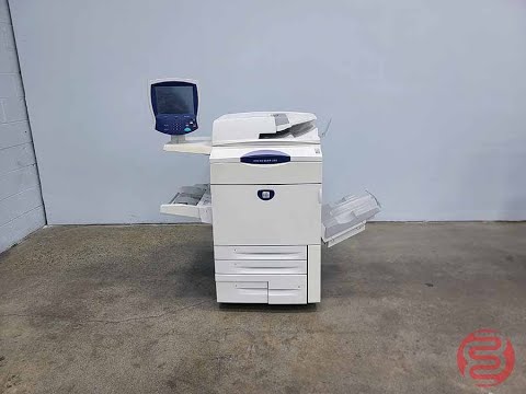 Xerox DocuColor 252 Digital Printer - 111523321006A - YouTube