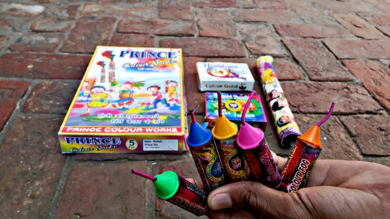 colour smoke fountain testing || colour smoke testing 2020 || Holi ...