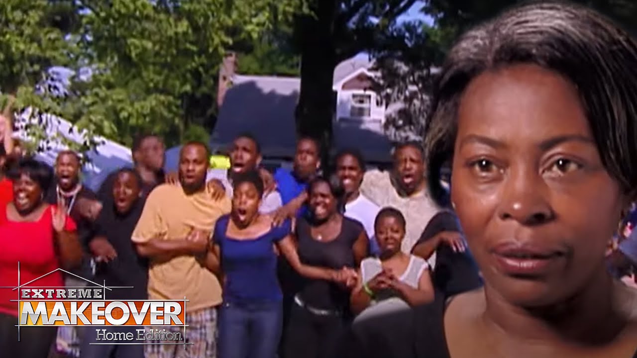 Ty Pennington Builds a House For a Family of 13! | Extreme Makeover ...