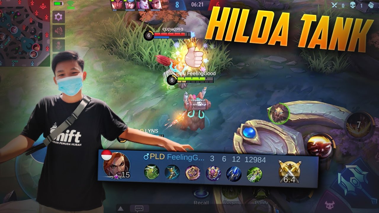 Hilda Build Tank + Damage Terbaru 2021! - MOBILE LEGENDS BANG - BANG ...