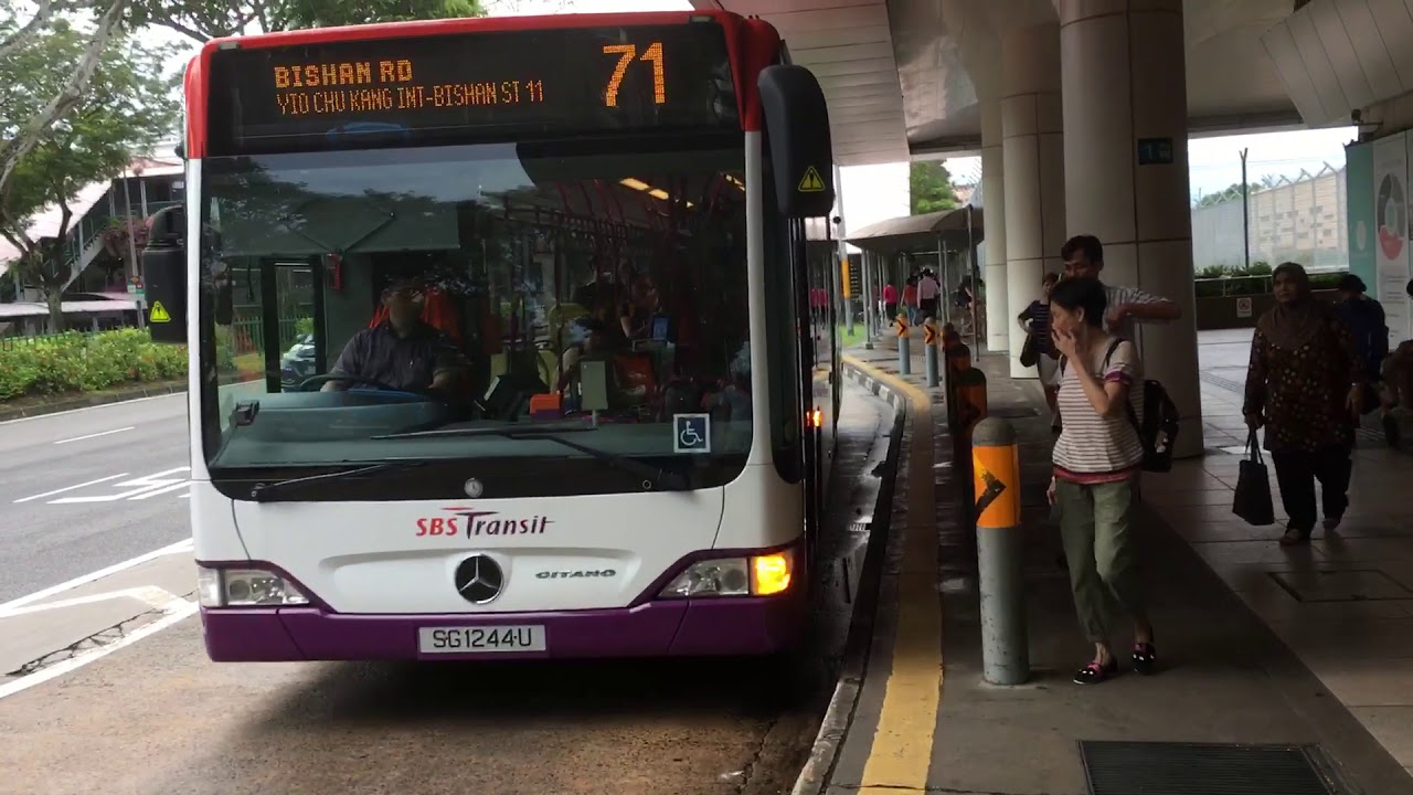 SBS Transit Mercedes-Benz O530 Citaro (Batch 3) SG1244U on Service 71 ...