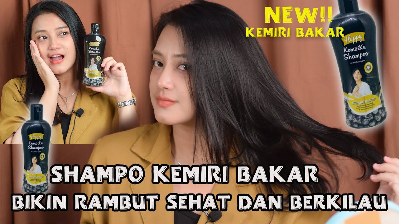 RAMBUT JADI SEHAT PAKE SHAMPOO KEMIRI BAKAR - HAPPY KEMIRIKU SHAMPOO ...