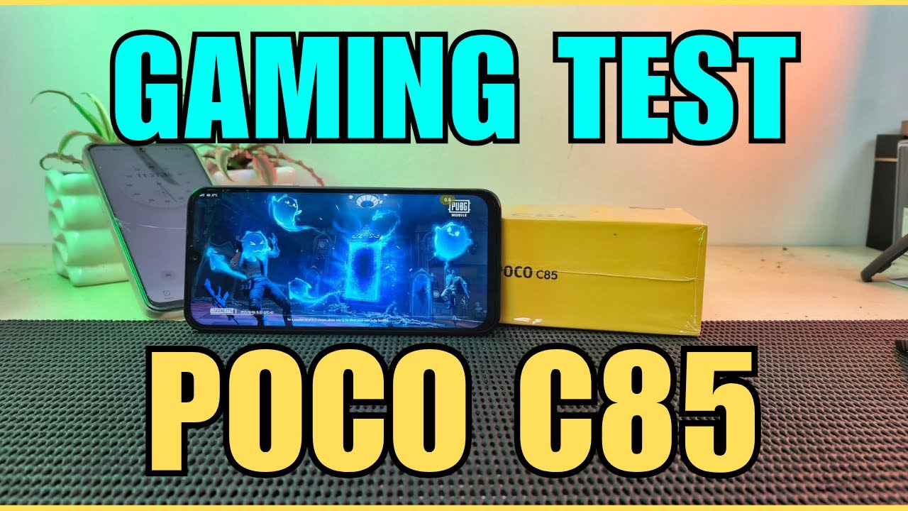 GAMING TEST POCO C85 - POCO C Series Bisa Buat NGE-GAME !? - YouTube