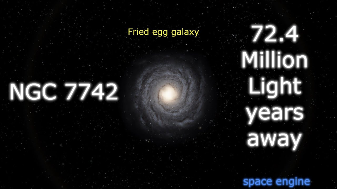 NGC 7742 Fried egg galaxy - YouTube